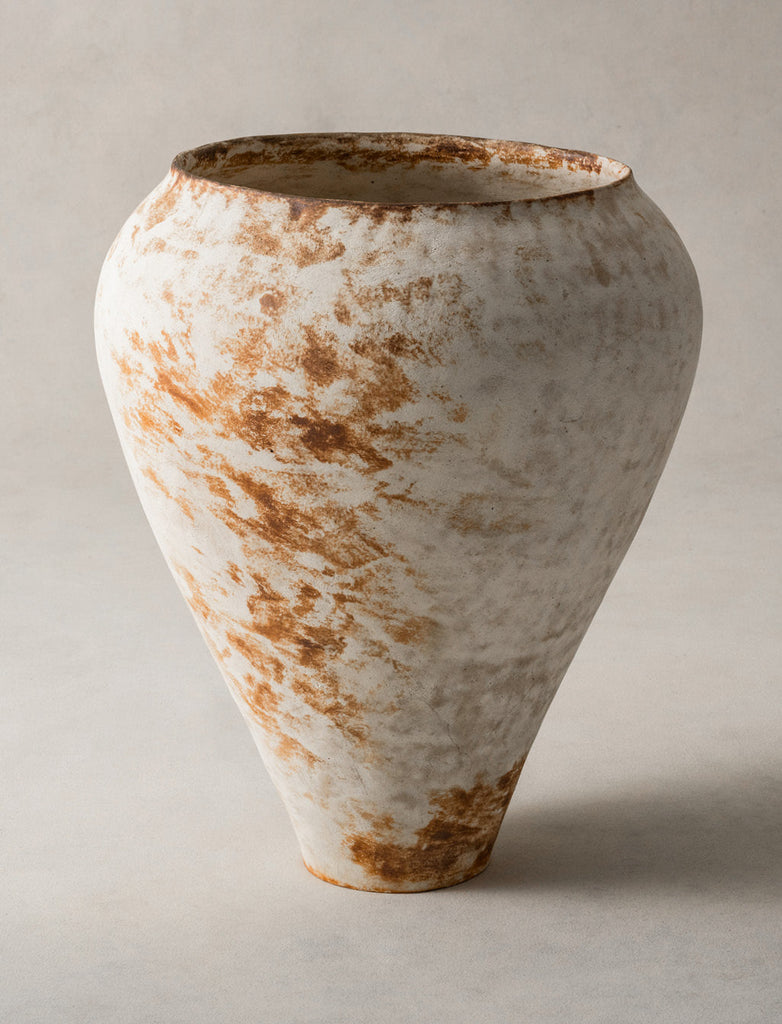 Yoshimitsu Ishihara, Rust Large Jar with Kintsugi, 2023 (YI2440) – Guild Gallery NY