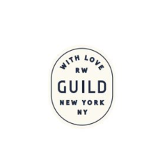 Supplies - RW Guild Sticker "Made with Love" Cream – Guild Gallery NY